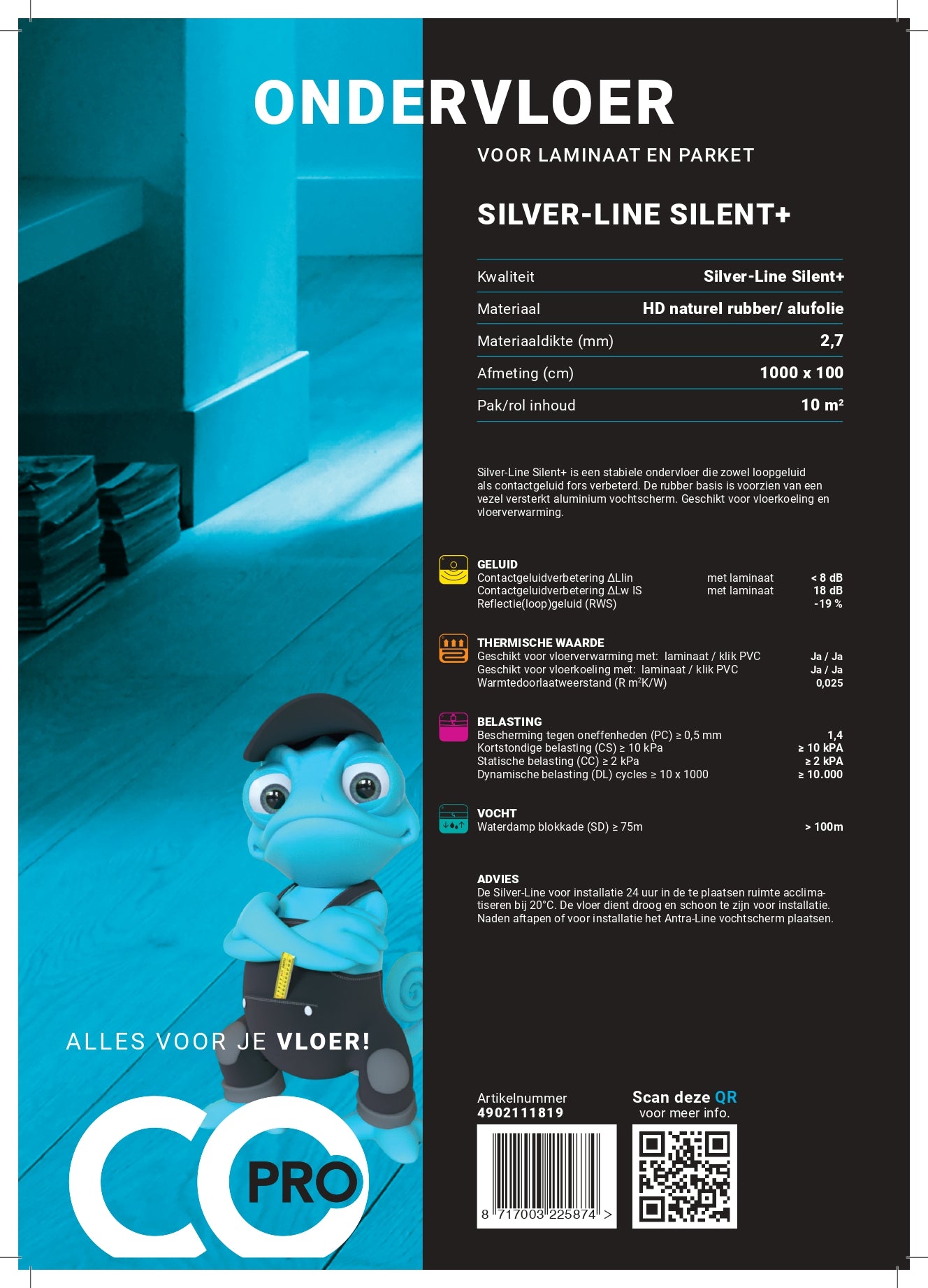 Co-pro silver-line silent+ – PVCKING